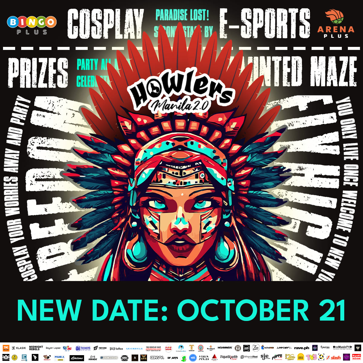 Vamosph Advertising Marketing - HOWLERS MANILA 2.0 COSTUME & MUSIC FESTIVAL